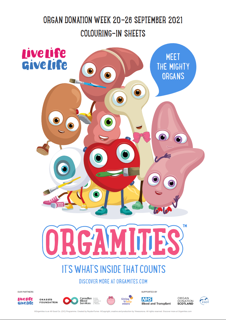 Organ Donation Week 2021 - Live Life Give Life